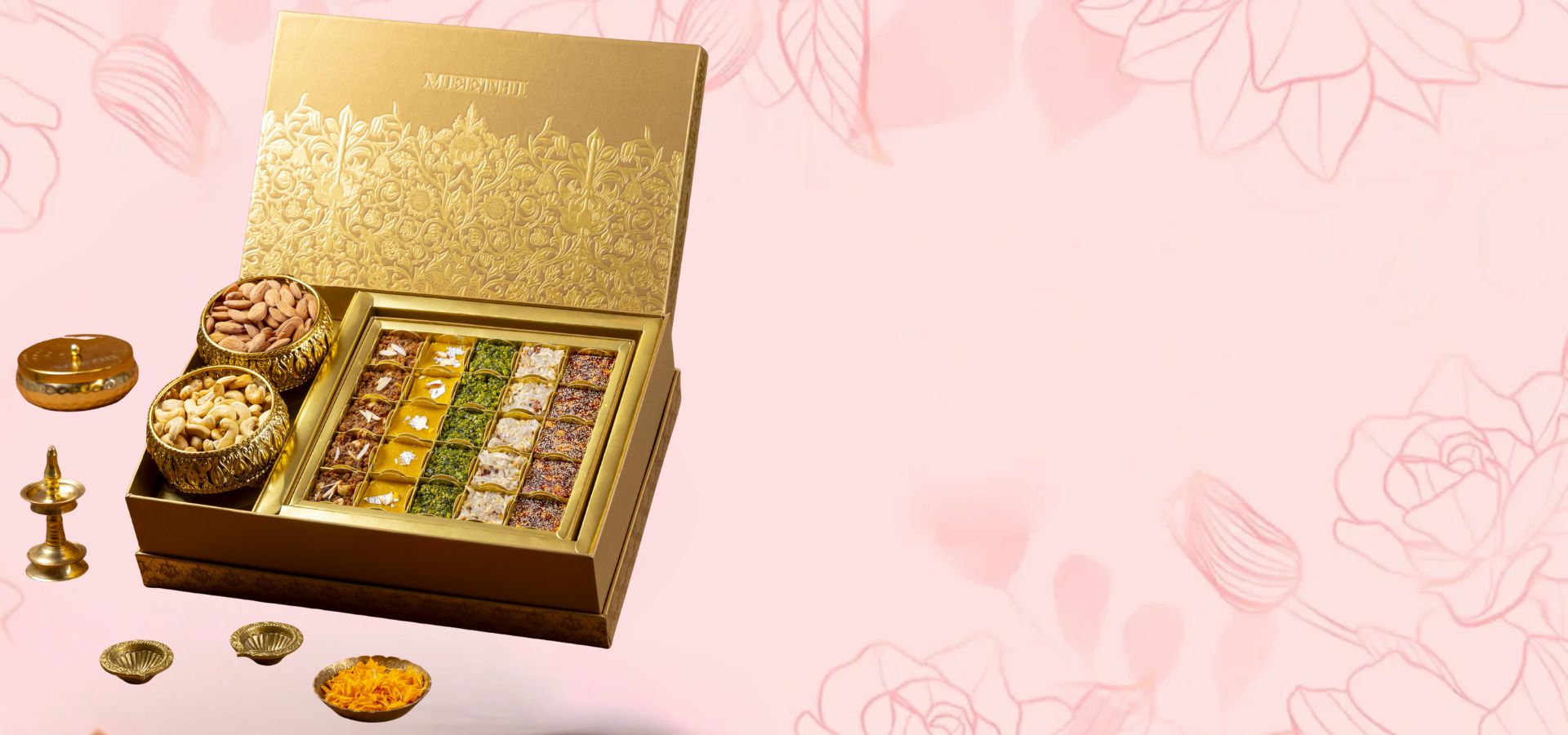 Buy Premium Mithai, Sweets & Gift Hampers in Delhi – Meethi