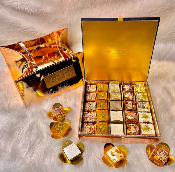 Order Online Rose Gold Assorted Mithai & Sweet Box In Delhi, Gurugram ...