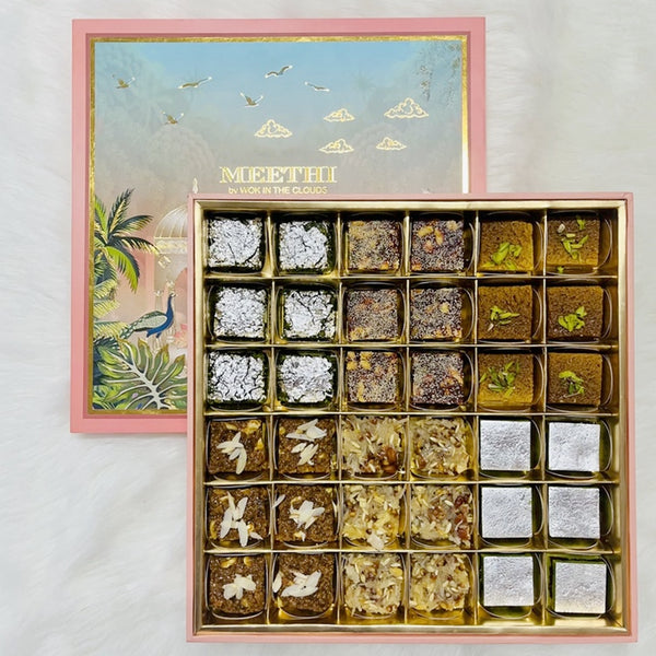 Buy Pink Premium Assorted Mithai & Sweet Box In Delhi, Gurugram, & NCR ...